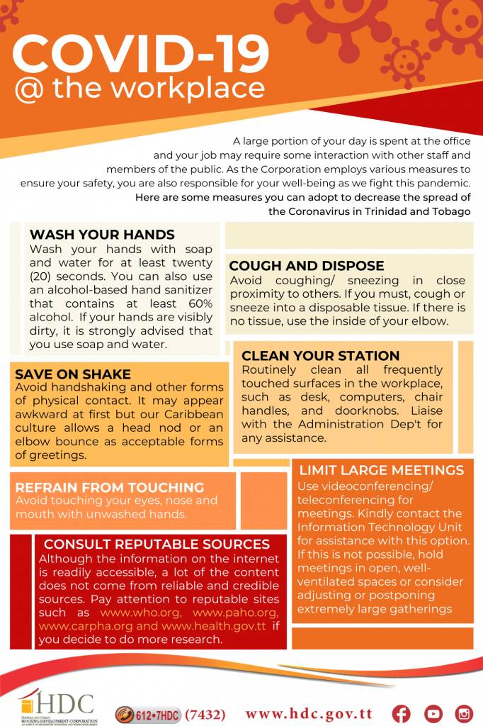 HDC | COVID 19 @ the workplace - HDC