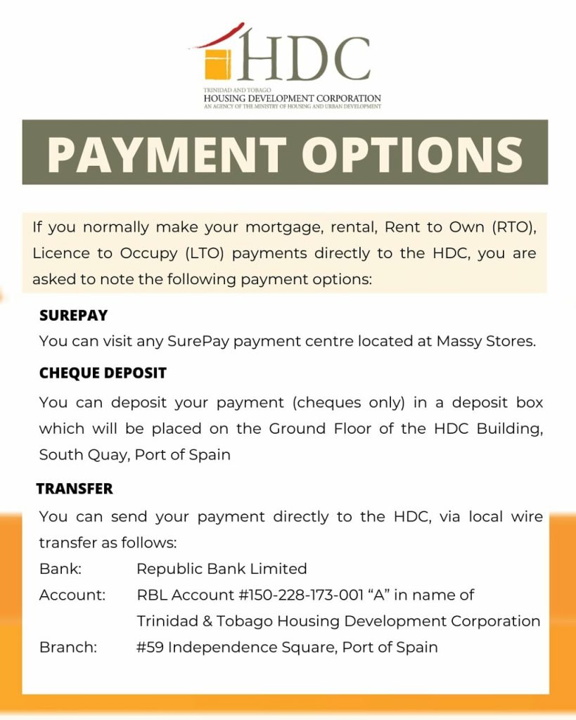 HDC | HDC Payment Options - HDC
