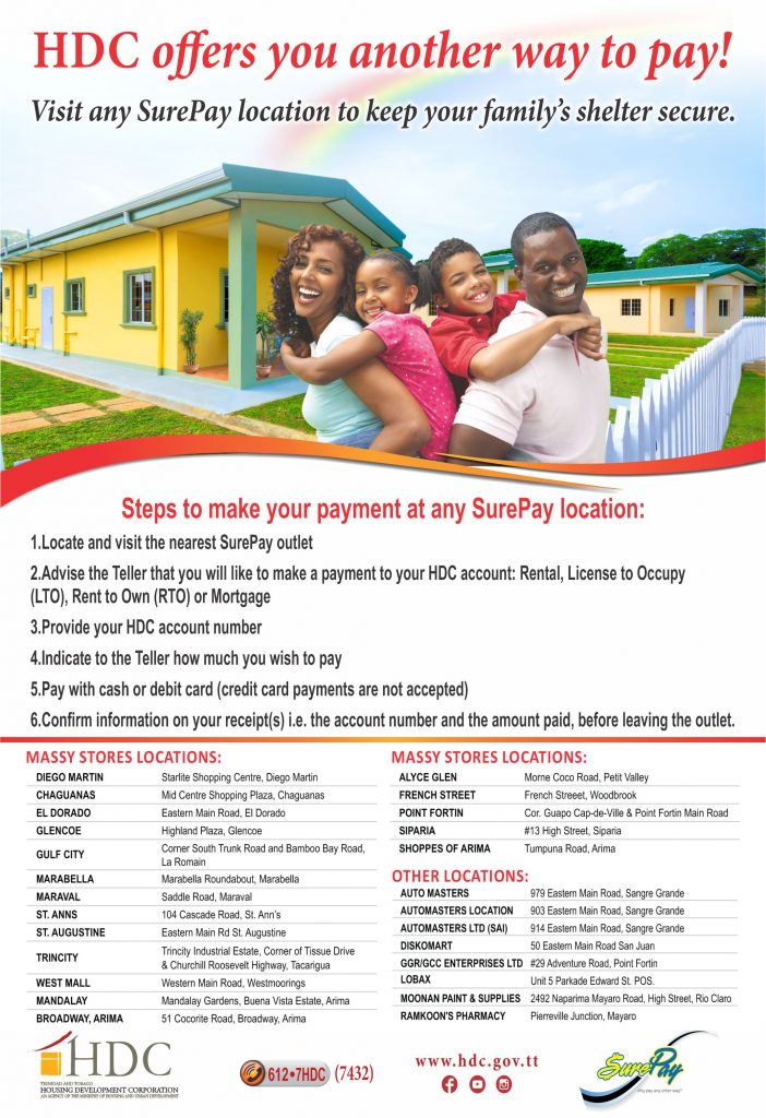 HDC | SurePay Locations - HDC